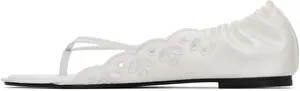 Jacquemus Open-toe Flat Sandals