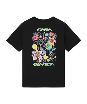 Casablanca Graphic Print T-shirt - Black
