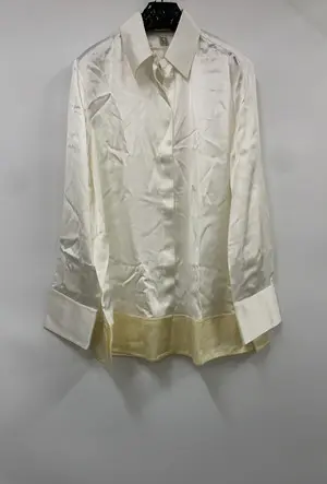TOTEME Long-sleeved Tuxedo Shirt - White