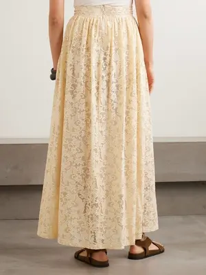 Zimmermann Lace Maxi Skirt