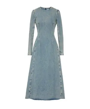 Maison Margiela Round Neck Day Dresses