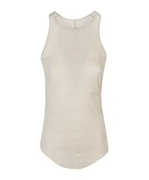 Rick Owens Racerback Crewneck Tank Top - Beige