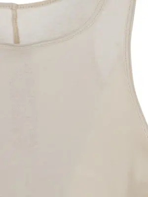 Rick Owens Racerback Crewneck Tank Top - Beige
