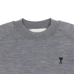 AMI Paris Embroidered Crewneck Jumper