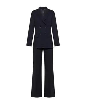 Seventy Double-breasted Wide Leg Suit