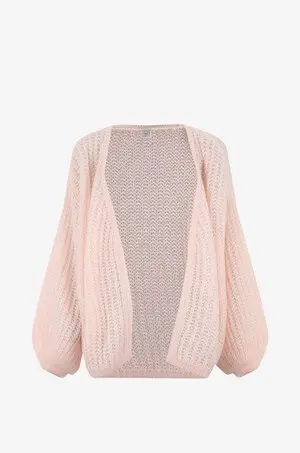 TOTEME V-neck Puffed Cardigan - No