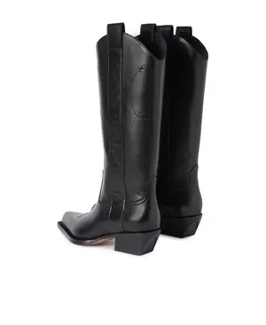 Off-White Pointed Toe Boots