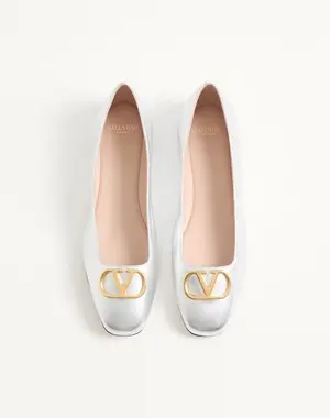 Valentino Garavani V-logo Ballet Flats