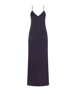 Isabel Marant Étoile Studded Silk-satin Midi Dress