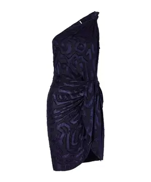 Isabel Marant Étoile One-shoulder Fil Coupé Midi Dress