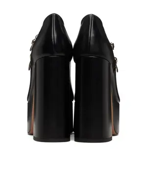 Chloé Platform Mary Jane Heeled Pumps