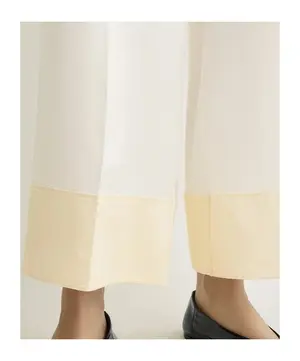 TOTEME Wide-leg Satin Drawstring Trousers - White