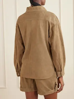Isabel Marant Étoile Maldon Suede Shirt