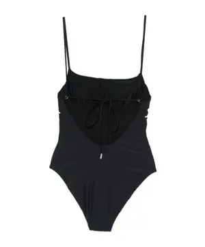 Simkhai Floral Embroidered One Piece Swimsuit