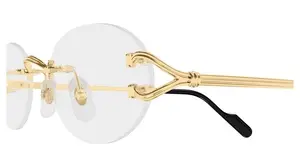 Cartier Rimless Oval Eyeglasses