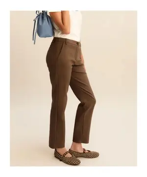 Marella Slim-fit Stretch Cotton Trousers