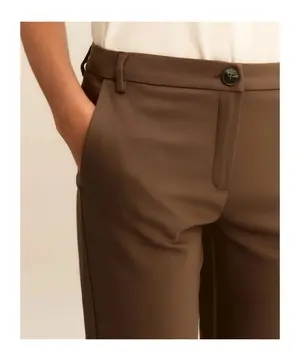 Marella Slim-fit Stretch Cotton Trousers