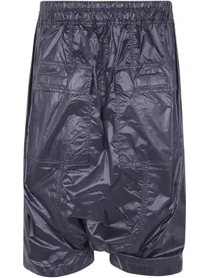 Rick Owens Wide Leg Shorts - Black