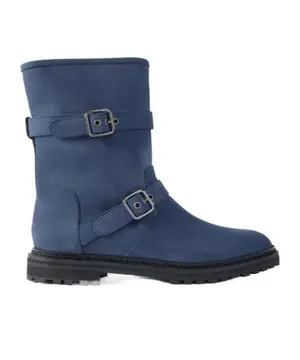 Manolo Blahnik Buckled Ankle Boots