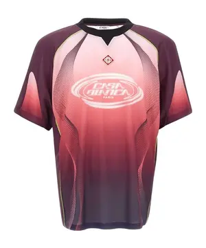 Casablanca Mesh Soccer Jersey T-shirt