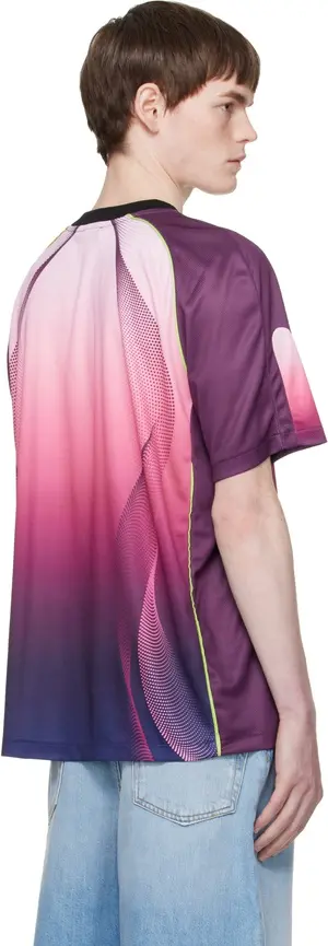 Casablanca Mesh Soccer Jersey T-shirt