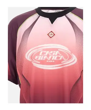 Casablanca Mesh Soccer Jersey T-shirt