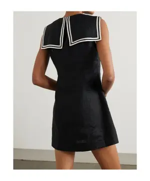 DÔEN Monroe Dress With Sailor Collar