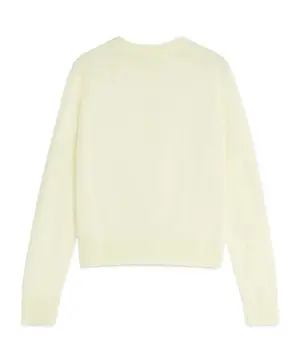 Maison Kitsuné Button Embroidered Cardigan