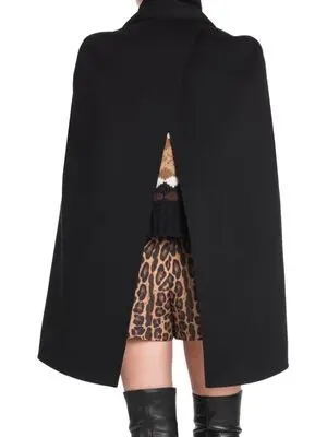 Valentino Garavani Tie-neck Cape