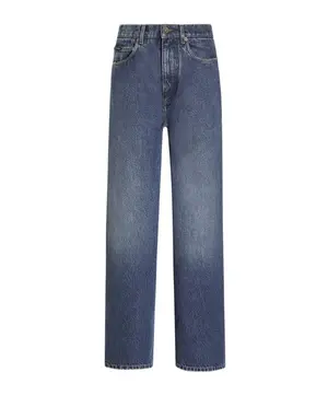 Dolce & Gabbana Loose Fit Five-pocket Jeans