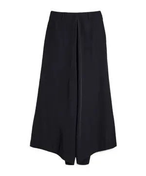 Y3 Wide Leg Textured Trousers