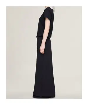 Y3 Wide Leg Textured Trousers
