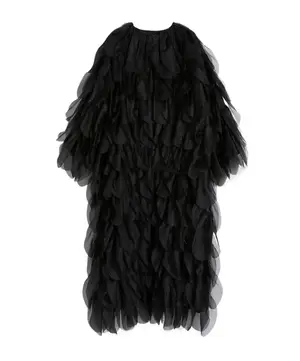 Max Mara Lauto" Ruffled Overcoat