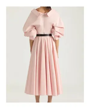 Givenchy Flared Long Circular Skirt - Nude