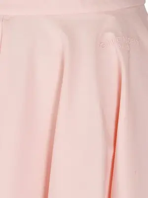 Givenchy Flared Long Circular Skirt - Nude