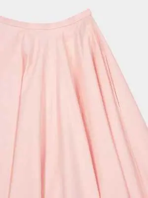 Givenchy Flared Long Circular Skirt - Nude