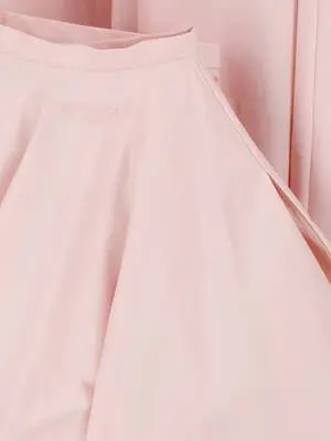 Givenchy Flared Long Circular Skirt - Nude
