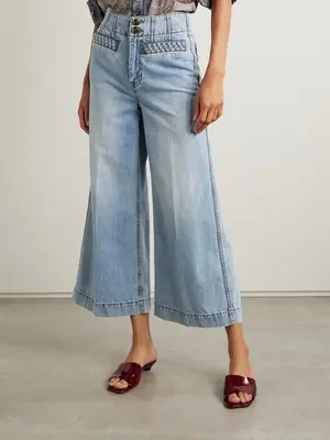 Zimmermann Wanderlust Buttoned Jeans - Light Blue