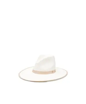 Max Mara Wide Brim Hat - White