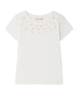 Bonpoint Alcala Floral Embellished T-shirt