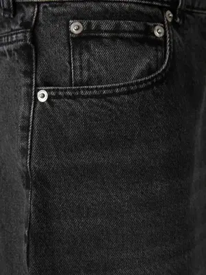 AMI Paris Long Denim Shorts