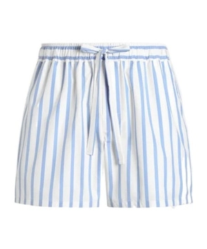 Dolce & Gabbana Dolce Gabbana Striped Drawstring Bermuda Shorts - Light Blue