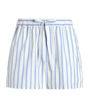 Dolce & Gabbana Striped Bermuda Shorts - White