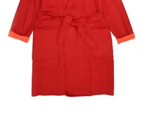 Max Mara Lapel Coat - Red