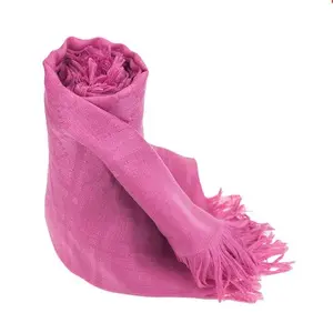 Gucci Logo Tassel Scarf - Pink