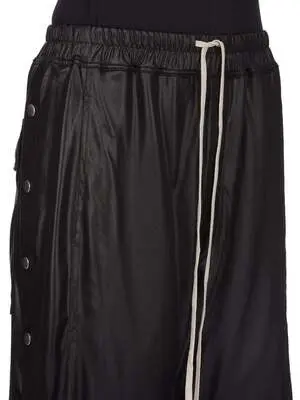 Rick Owens Button Detail Drawstring Shorts