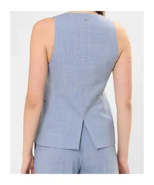 Hugo Boss Sleeveless Button-up Vest