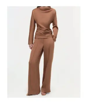 Simkhai Satin Wide-leg Trousers