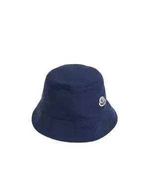 Moncler Striped Reversible Bucket Hat - Gray