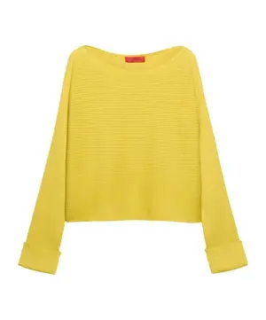 MAXCO. Max&co. Long Sleeve Boat Neck Knit